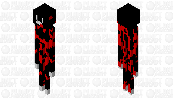 Bloddy cartoon cat Minecraft Mob Skin