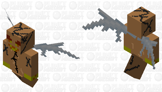 Pirate illager: voodoo vex Minecraft Mob Skin