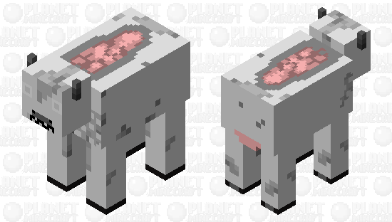 Mad Happy Minecraft Mob Skin