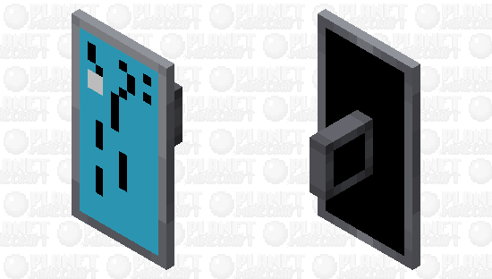 Blue screen of Death Minecraft Mob Skin