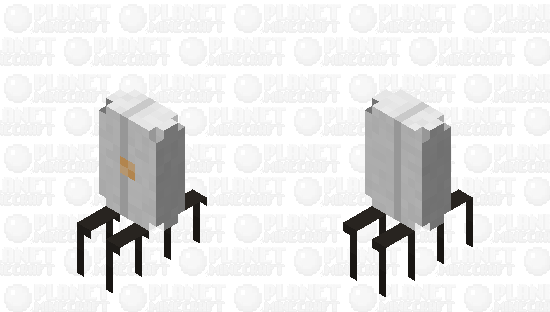 Portal Turret Minecraft Mob Skin