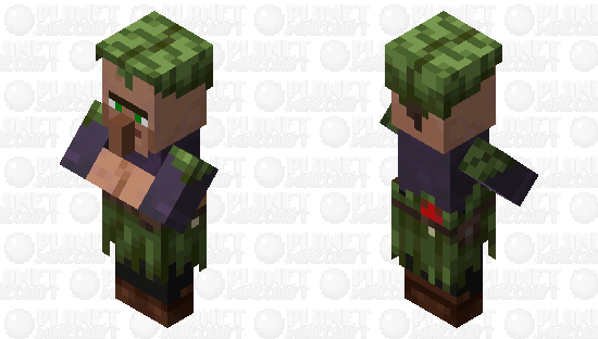 Villager / Normal village / from the Swamp / re-texturing Minecraft Mob ...