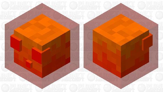 Slime the fire of soul Minecraft Mob Skin