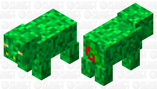 green creeper pig Minecraft Mob Skin