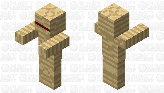 Mummy husk Minecraft Mob Skin
