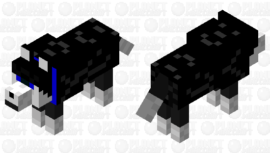 Husky Minecraft Mob Skin