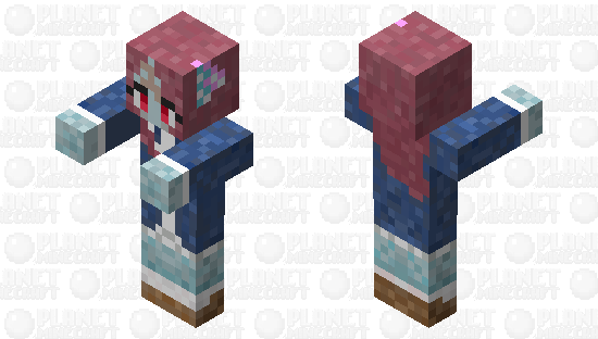 Sakura Zombie Skin Minecraft Mob Skin