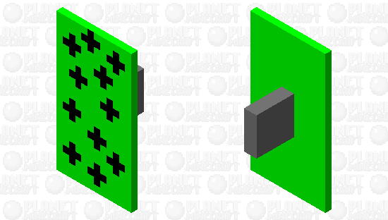 Spiky sheild Minecraft Mob Skin