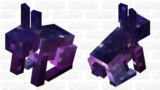 galaxy rabbit Minecraft Mob Skin