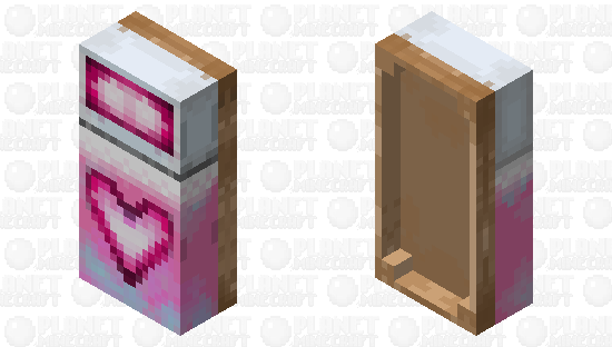 Heart Bed Minecraft Mob Skin