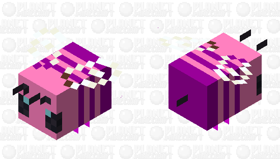 GIRL BEE Minecraft Mob Skin