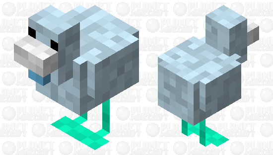 cold desert chicken Minecraft Mob Skin