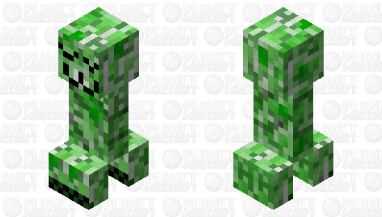 Explosive UwU Minecraft Mob Skin