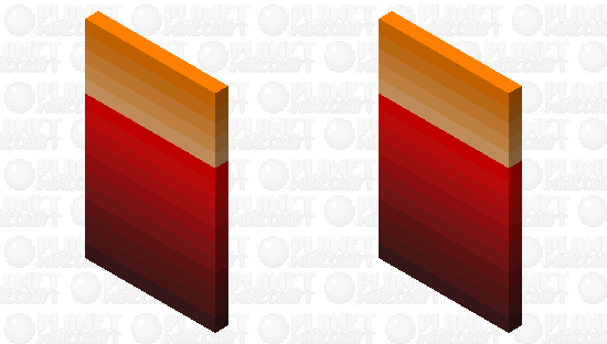 ~orange and red gradients~cape~ Minecraft Mob Skin