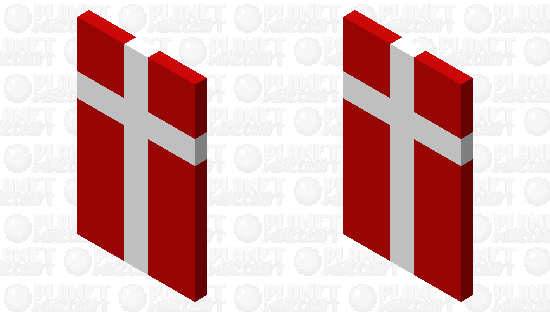 Denmark Flag Minecraft Mob Skin