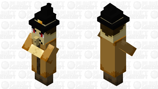 Angry Pilgrim Minecraft Mob Skin