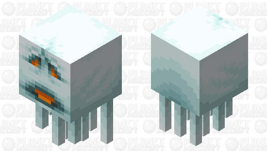 Steam Ghast, screaming Minecraft Mob Skin
