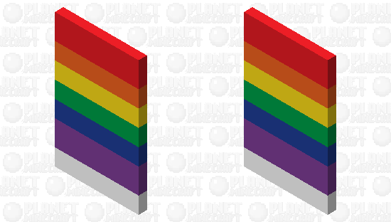 Rainbow Flag Minecraft Mob Skin