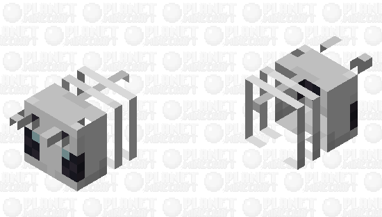 Skeleton Bee Minecraft Mob Skin