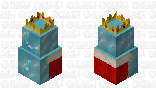 Ice King (First boss of the ice spikes biome) Minecraft Mob Skin