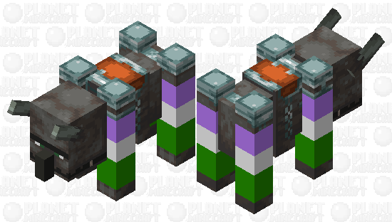 ravager thigh highs Minecraft Mob Skin