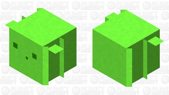 Slime pufferfish Minecraft Mob Skin