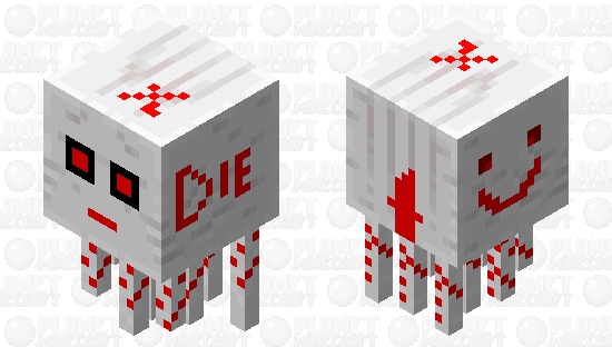 Creepy ghast (Not Family Friendly) Minecraft Mob Skin