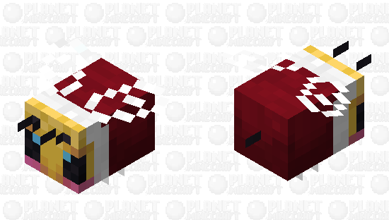 Bee in a Seasonal Sweater Minecraft Mob Skin