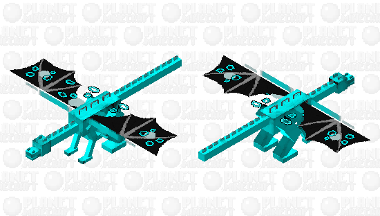 Water Dragon Minecraft Mob Skin