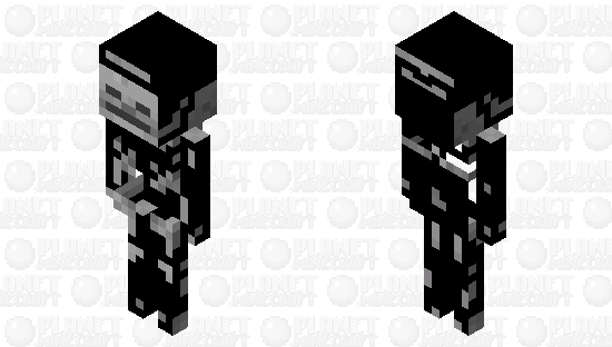 Symbiote Skeleton??? Minecraft Mob Skin