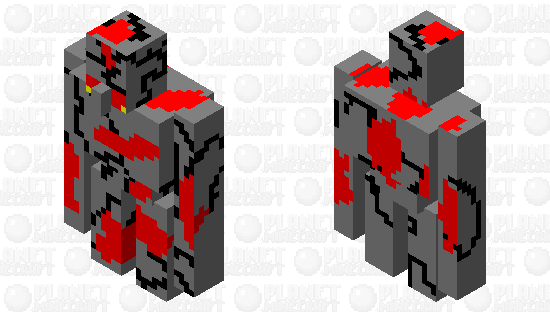 Redstone golem Minecraft Mob Skin
