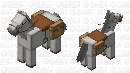 White Horse Minecraft Mob Skin