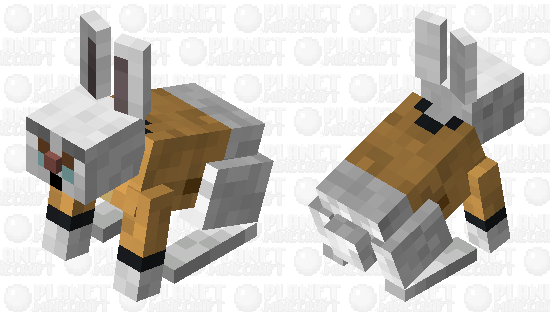 White Rabbit Minecraft Mob Skin