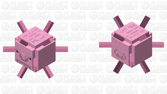 Blobfish Guardian Minecraft Mob Skin