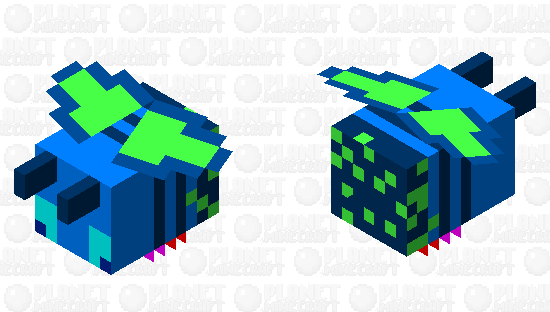 sea bee Minecraft Mob Skin
