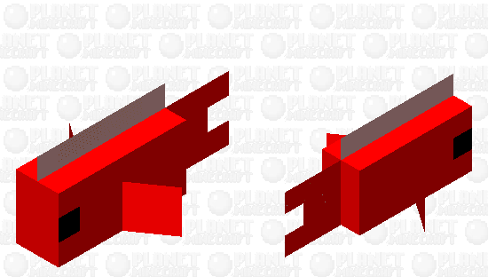 Cute Happy Tropical Fish (Small) Minecraft Mob Skin