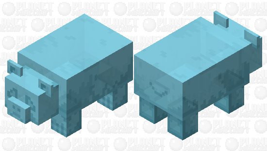 Worried gummy bear Minecraft Mob Skin