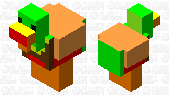 Pollo raro Minecraft Mob Skin