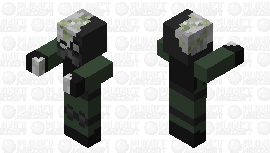 Undead Soldier Minecraft Mob Skin