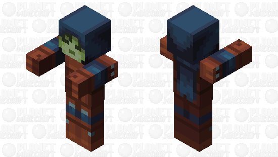 Zombie Hex Minecraft Mob Skin