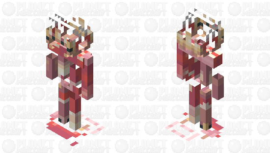 Strawberry Minecraft Mob Skin