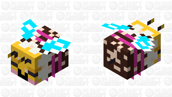 Sweeter (Official art version) - Happy with Pollen Minecraft Mob Skin