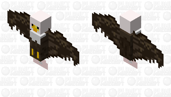 Epic Bald Eagle Minecraft Mob Skin