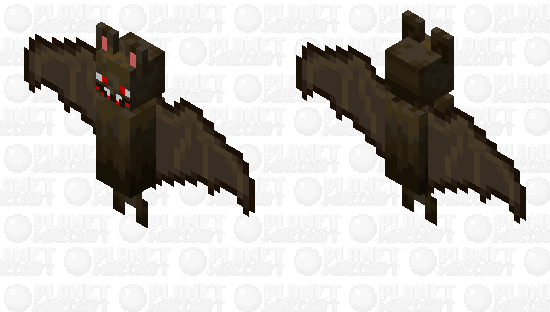 Horror Bat Minecraft Mob Skin