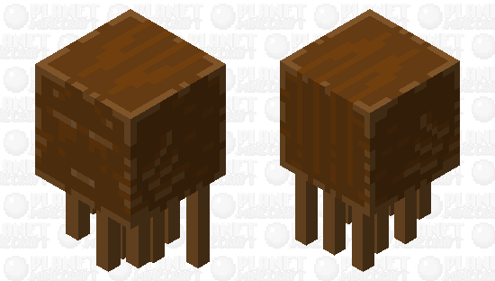 Chocolate Cake Ghast Minecraft Mob Skin