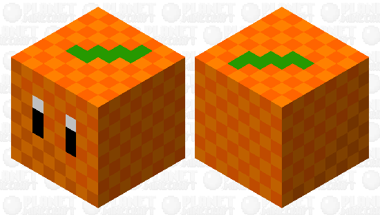 Orange Magma Cube Minecraft Mob Skin