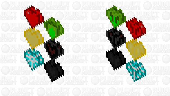 GUI Hearts Concept Minecraft Mob Skin