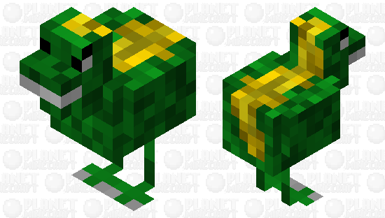 Dino chicken Minecraft Mob Skin