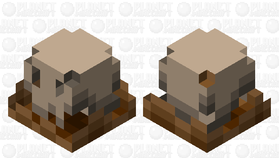 Corpse in parasite (Slime v.1) Minecraft Mob Skin