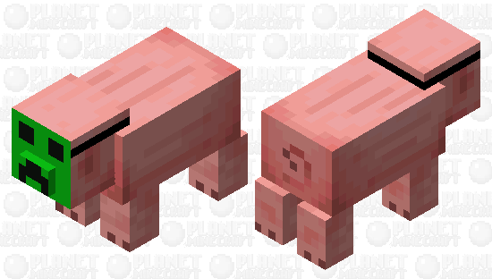 creeper pig Minecraft Mob Skin